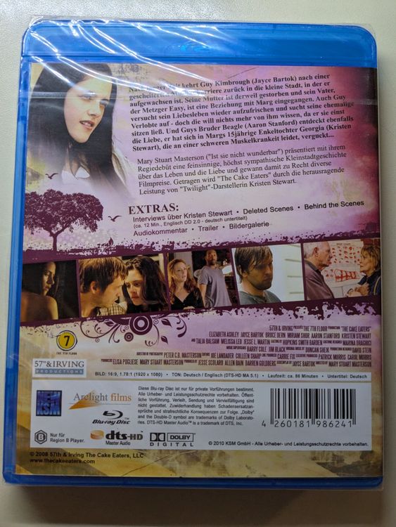 "The Cake Eaters" mit Kristen Stewart [Blu-ray/neu & OVP] (Neu und ...