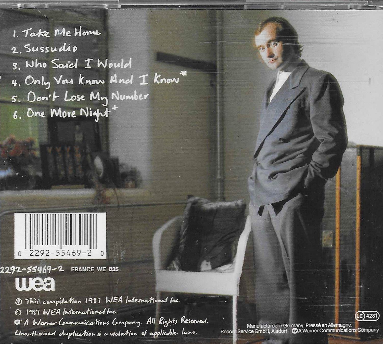 Phil Collins - 12"ers (Gebraucht) in Savagnier für CHF 3 – mit ...