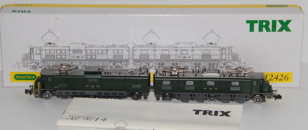Minitrix 12426 - E-Lok Ae 8/14 (SBB) - Spur N - analog | Kaufen auf Ricardo