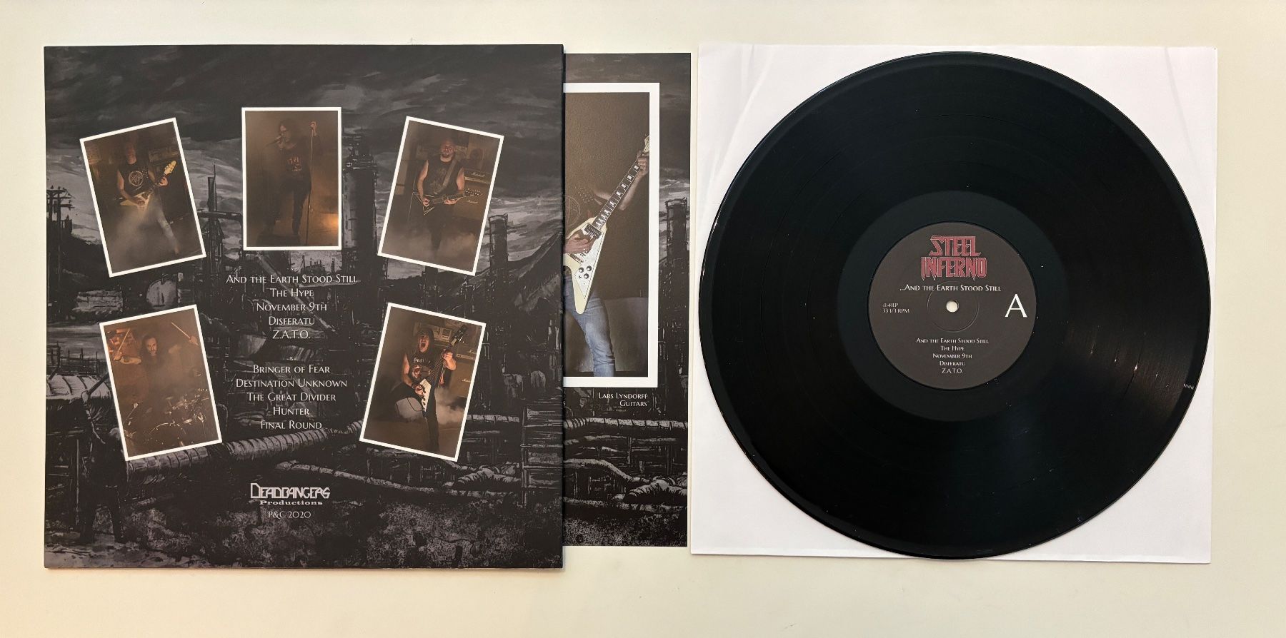 STEEL INFERNO – And the Earth Heavy Metal LP Speed Metal (Neu (gemäss ...