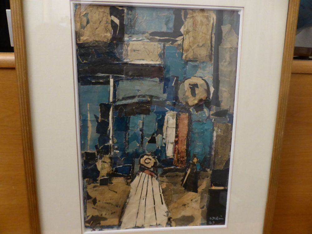 Otto Klein 1967 Mischtechnik /Collage | Kaufen auf Ricardo