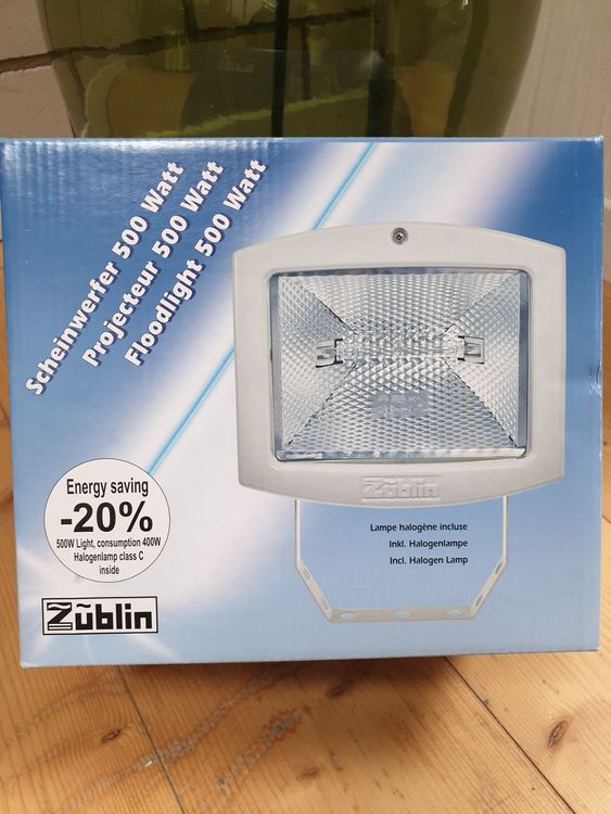 Scheinwerfer 500Watt "Züblin" Strahler | Kaufen auf Ricardo