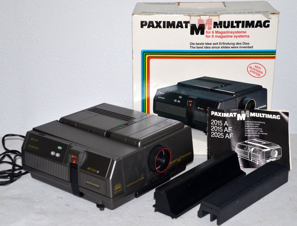 Diaprojektor Braun Paximat Multimag 2015AF projecteur (Gebraucht) in ...