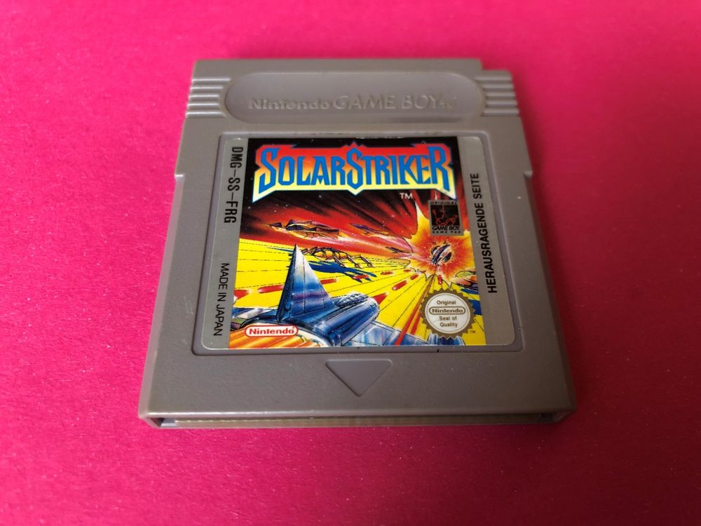 SOLAR STRIKER SPIEL FÜR NINTENDO GAME BOY | Kaufen auf Ricardo
