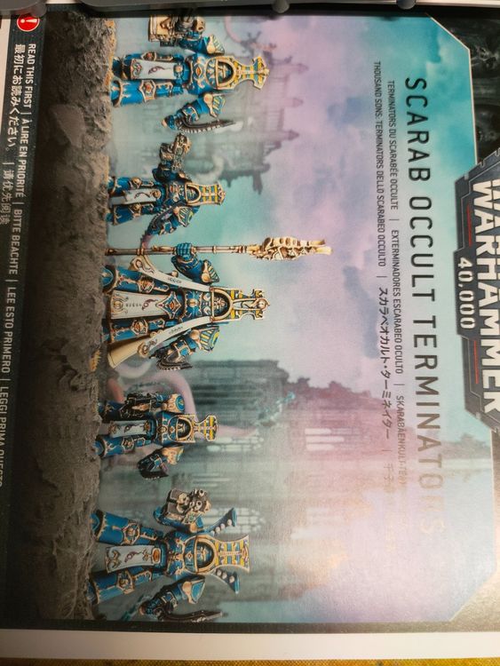 scarab Occult Terminators, Warhammer 40k Thousand Sons | Acheter sur ...