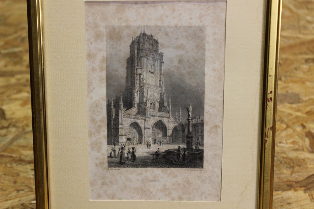 Antiker Kupferstich "Berne" Mit Berner Münster (Gebraucht) in Schüpfen für CHF 1 – mit Lieferung ...