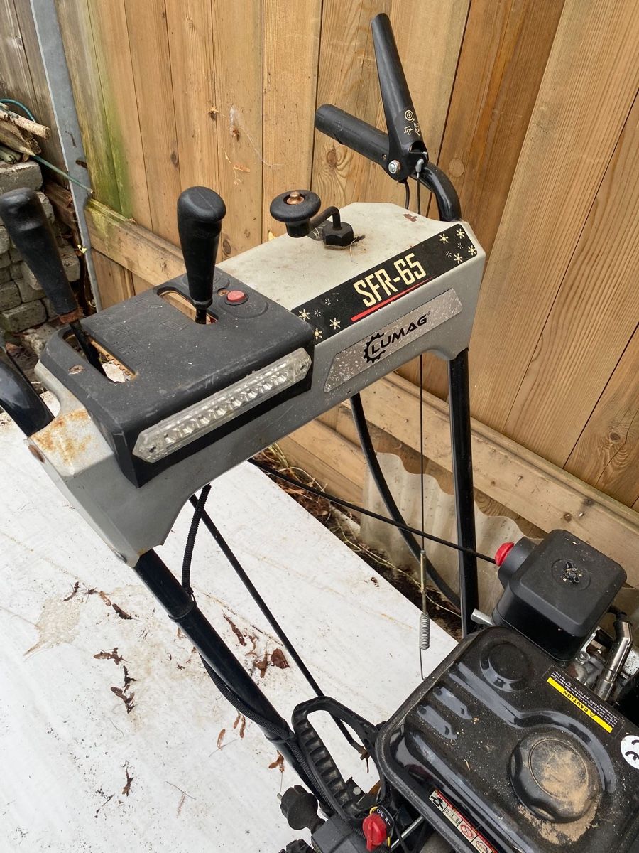 Lumag Schneefräse SFR-65, 196CC - Bereit für den Winter! (Gebraucht) in Lohn-Ammannsegg für CHF ...