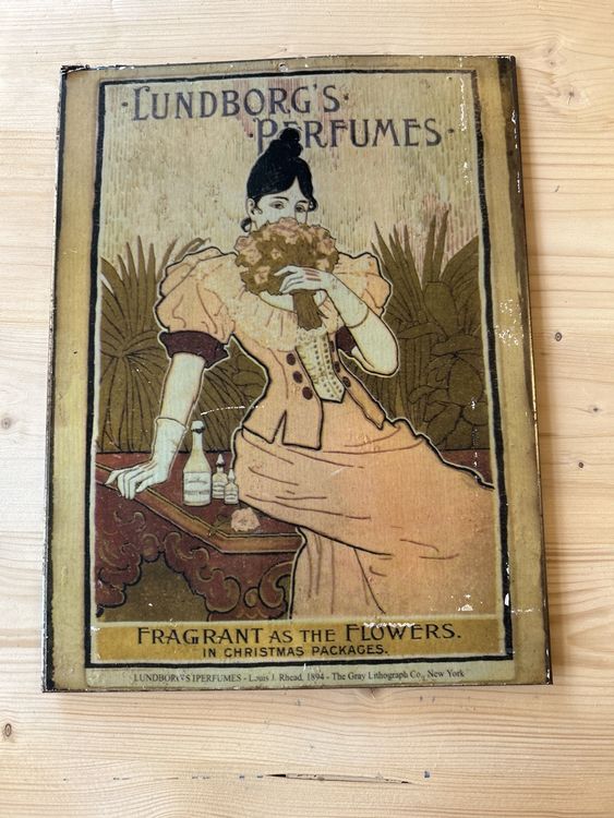Bild Werbung, Louis J. Rhead, Nostalgisch (Gebraucht) in Oberkulm für ...