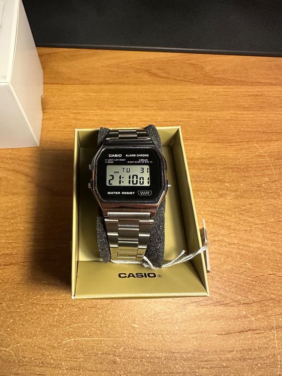Iconic Casio A158WEA-1 | Kaufen auf Ricardo