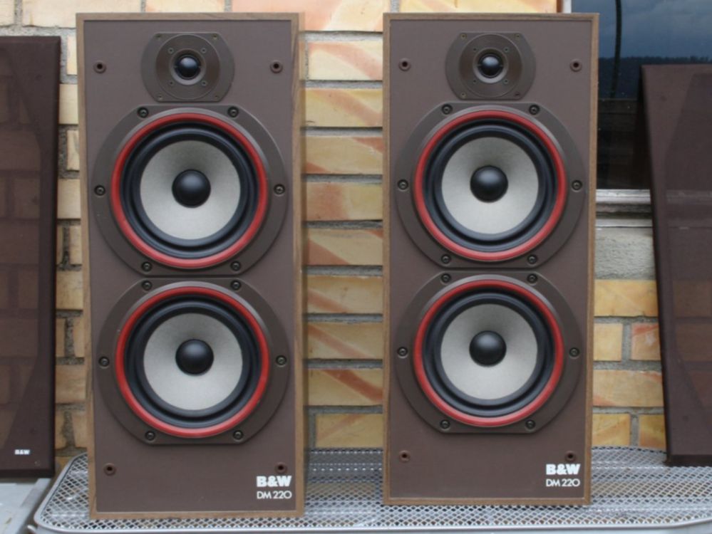 BOWERS & WILKINS B&W DM 220 VINTAGE LAUTSPRCHER BOXEN (Gebraucht) in ...