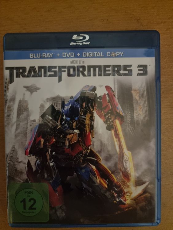 Transformers 3 - Blu-ray, DVD, Digital - Top Zustand! (Gebraucht) in ...