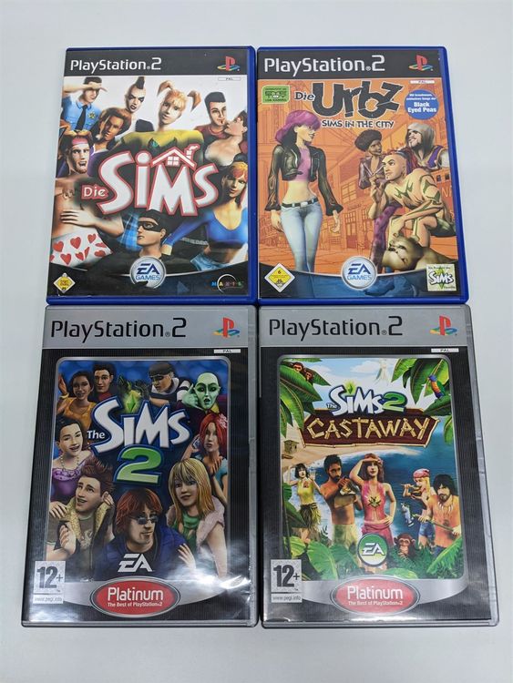 4 x Die Sims für PlayStation 2 | Kaufen auf Ricardo