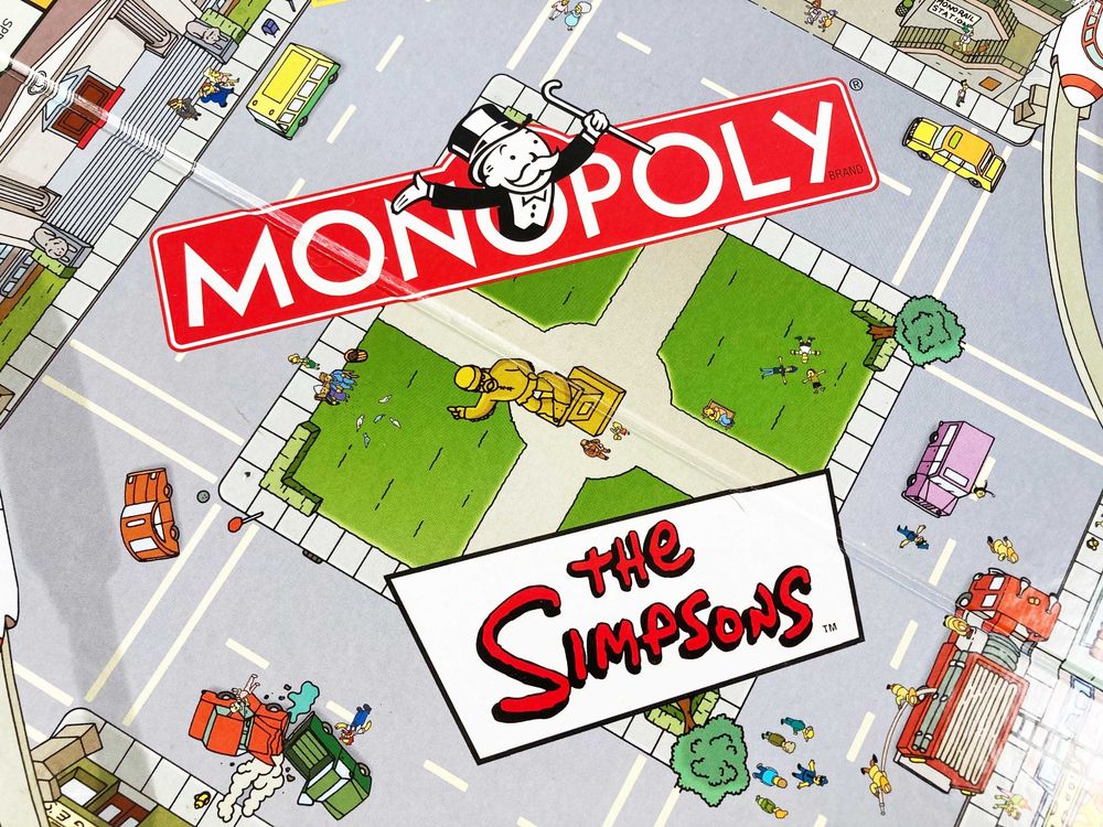Monopoly The Simpsons Vintage 2000 USAopoly Brettspiel Comic | Kaufen auf Ricardo