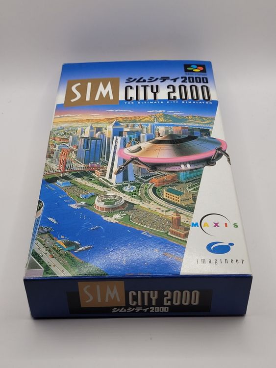 Sim City 2000 SNES Super Famicom Jap. OVP (Gebraucht) in Münchenstein ...