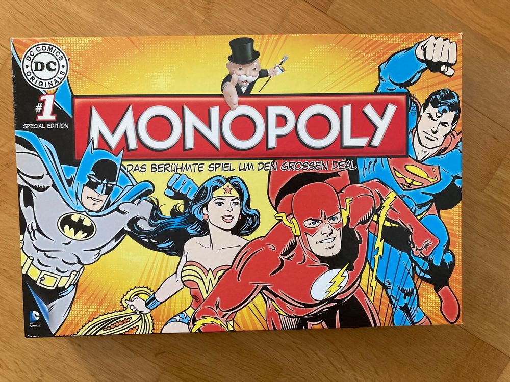 Monopoly DC Superhelden (Neu (gemäss Beschreibung)) in Zürich für CHF 11 – mit Lieferung auf ...