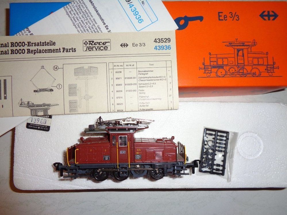 Roco 43529 Ee 3/3 SBB Rangierlok braun | Kaufen auf Ricardo