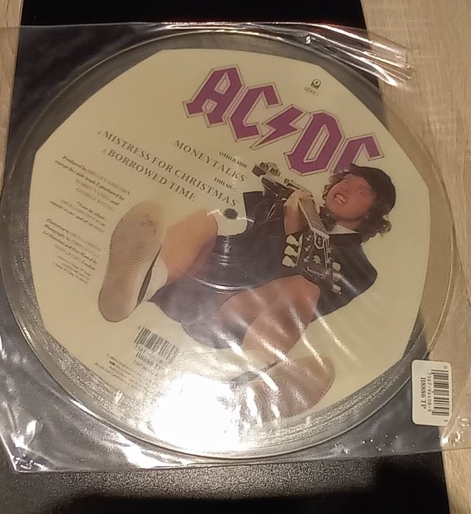 AC/DC – Moneytalks Picture Disc Vinyl (Sammlerzustand) (Gebraucht) in ...
