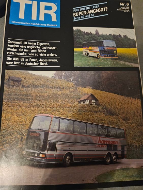 TIR 6/88 Scammell Renault R 365 Iveco 190.36 Turbostar xx | Kaufen auf ...