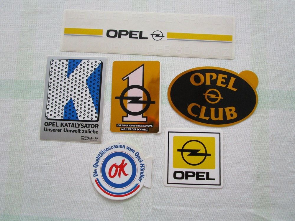 Aufkleber Auto, Opel | Kaufen auf Ricardo