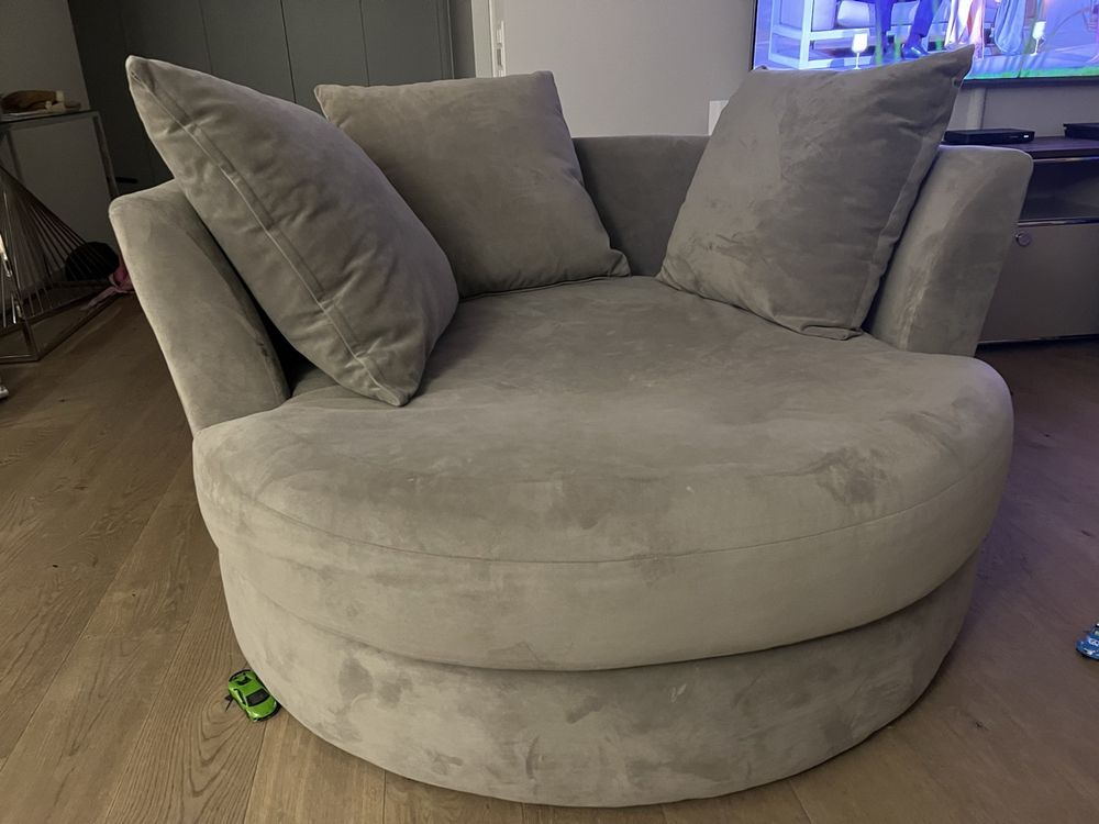 Sofa 360 Grad drehbar - 130cm Durchmesser (Gebraucht) in Kilchberg ZH ...
