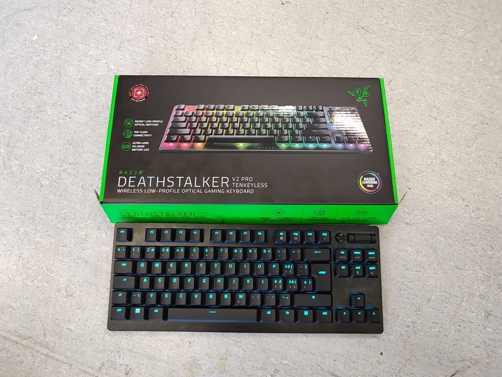 Razer Deathstalker v2 Pro TLK Gamingtastatur CH Layout | Kaufen auf Ricardo