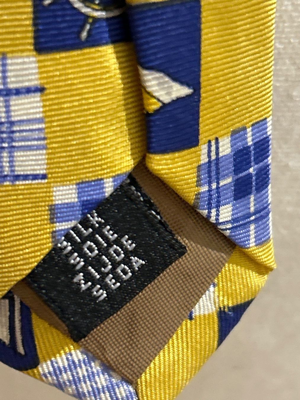 Krawatte Nautik Motiv von Le monde des accessoires100% Seide (Neu und ...