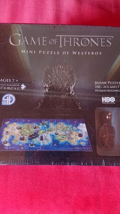 Puzzle "Game of Thrones" GoT mit 3D - Bauwerken (Neu und ...