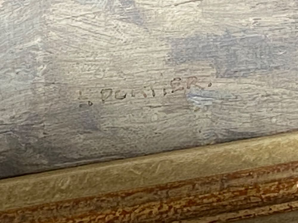 Francis PORTIER (1876-1961) Tableaux peinture sur toile (Gebraucht) in ...