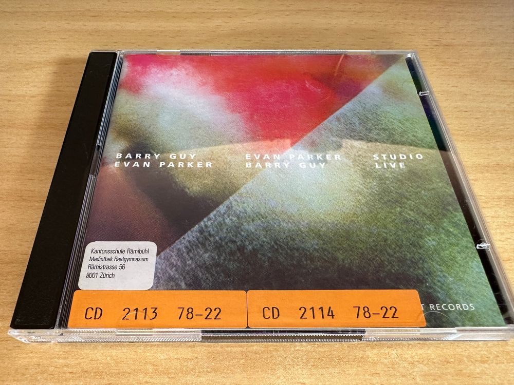 Barry Guy / Evan Parker – Birds And Blades - 2 CD (Gebraucht) in Rikon ...