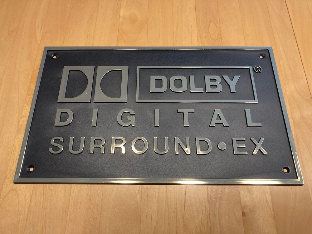DOLBY DIGITAL SURROUND EX Schild (Neu (gemäss Beschreibung)) in ...