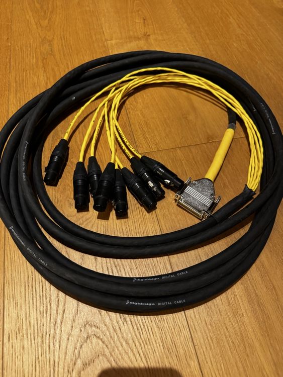 Digidesign Digicable - Dsub / XLR Female Neutrik 7,5 Meter. (Gebraucht ...