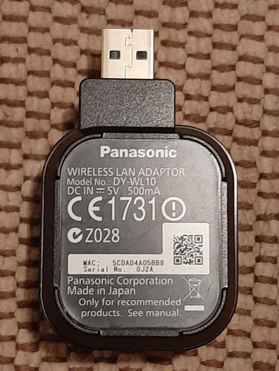 Panasonic Wireless Lan Adaptor (Gebraucht) in Porza für CHF 50 – mit ...