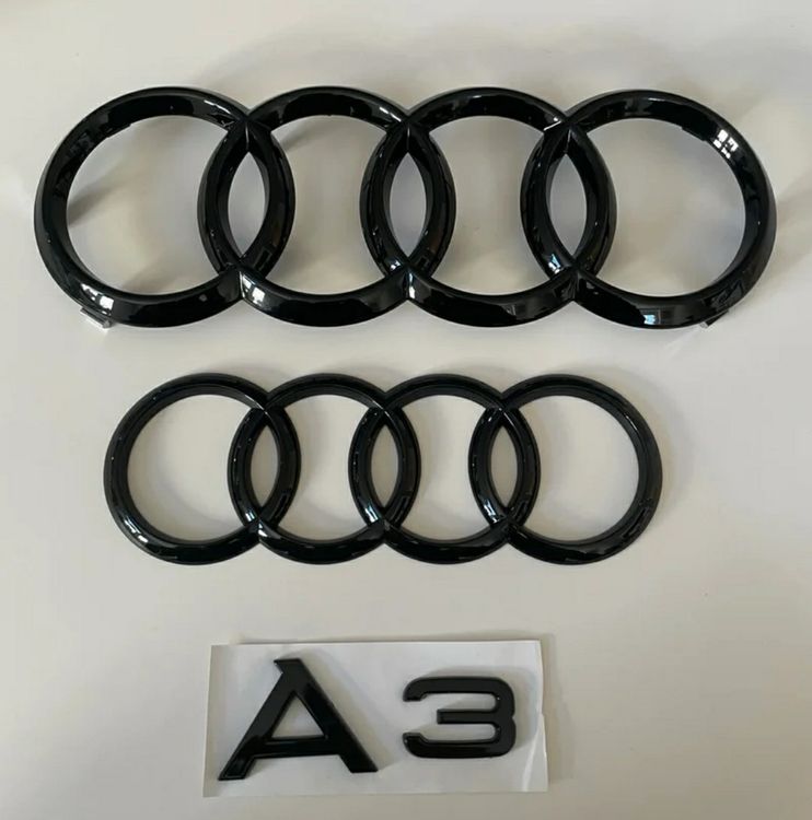 logo audi e scritta A3 neri | Kaufen auf Ricardo
