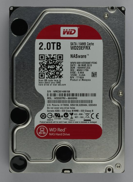 Disque dur WD Red 2 To, SATA, 64 Mo Cache V3 | Comprare su Ricardo