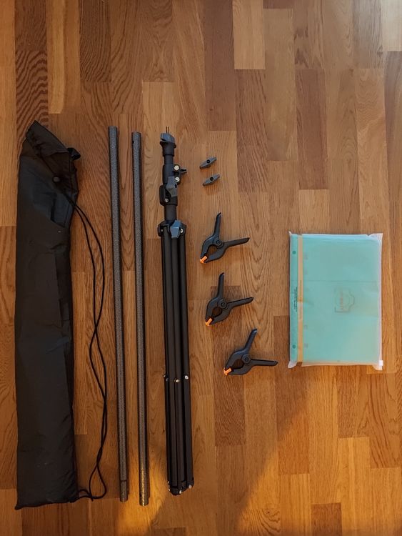 Professional Photo Studio green screen kit | Kaufen auf Ricardo