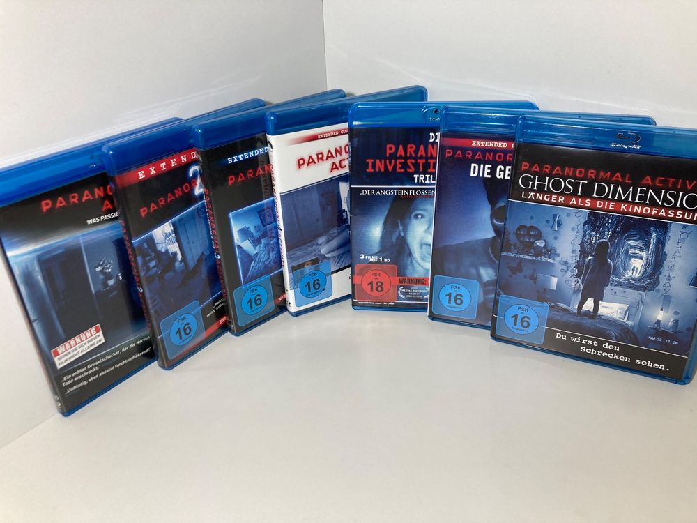 Paranormal Activity / Investigation-Ghost Dimension Blu Ray (Gebraucht ...