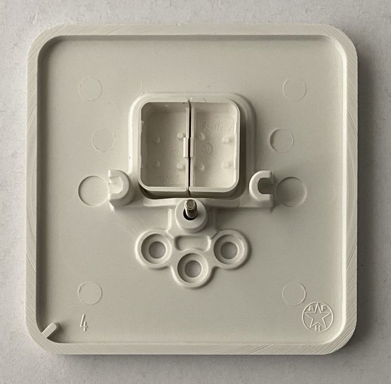 UP Frontset Standard FH T12 weiss f. Kleinkombination Feller (Neu und ...