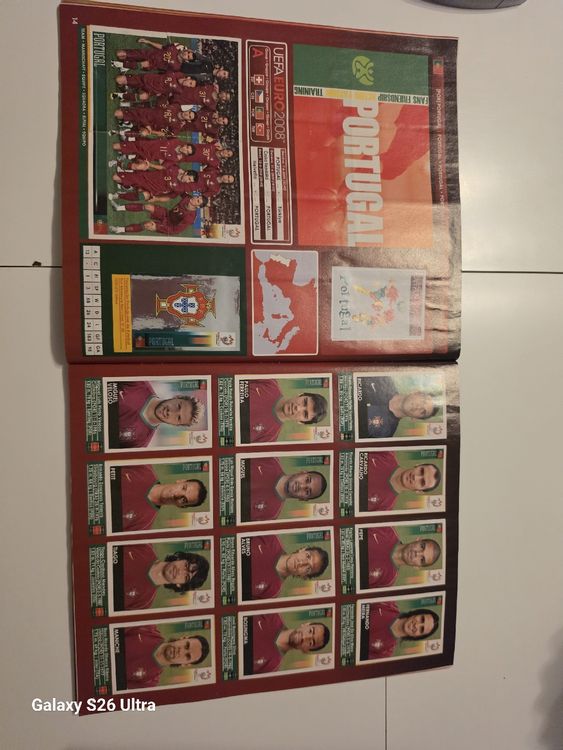 Album Panini de l'euro 2008 100% Complet (Gebraucht) in Fleurier für ...