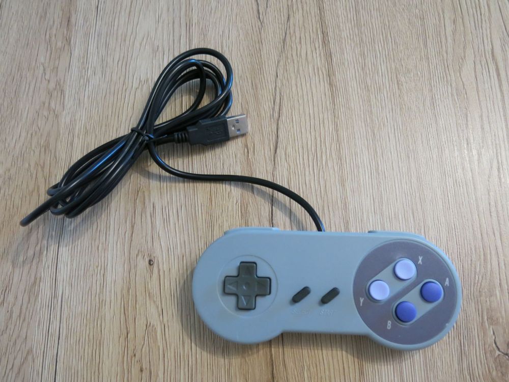 USB Gamepad Controller SNES PC/Mac/Raspi (Neu (gemäss Beschreibung)) in ...