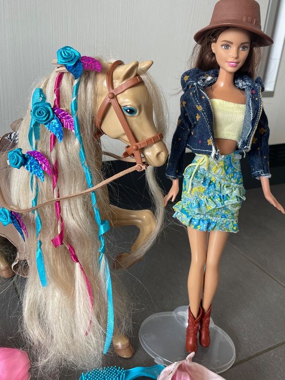Barbie Pferd mit Barbie | Kaufen auf Ricardo