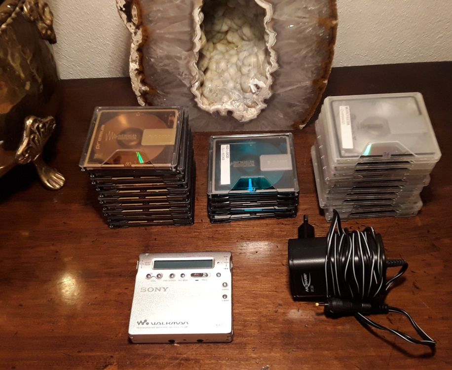 Sony MZ-R900 MDLP MiniDisc-Rekorder Silber+ 25 MiniDisc Sony | Kaufen ...