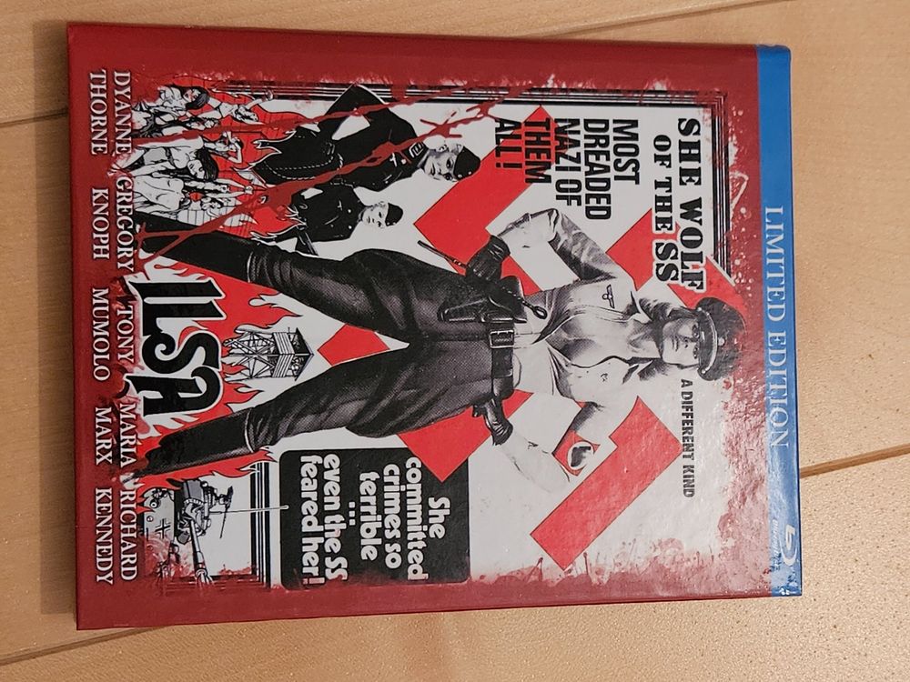 Ilsa- She Wolf of the SS - Kl. Hartbox Blu Ray - Limited Edt (Neu ...