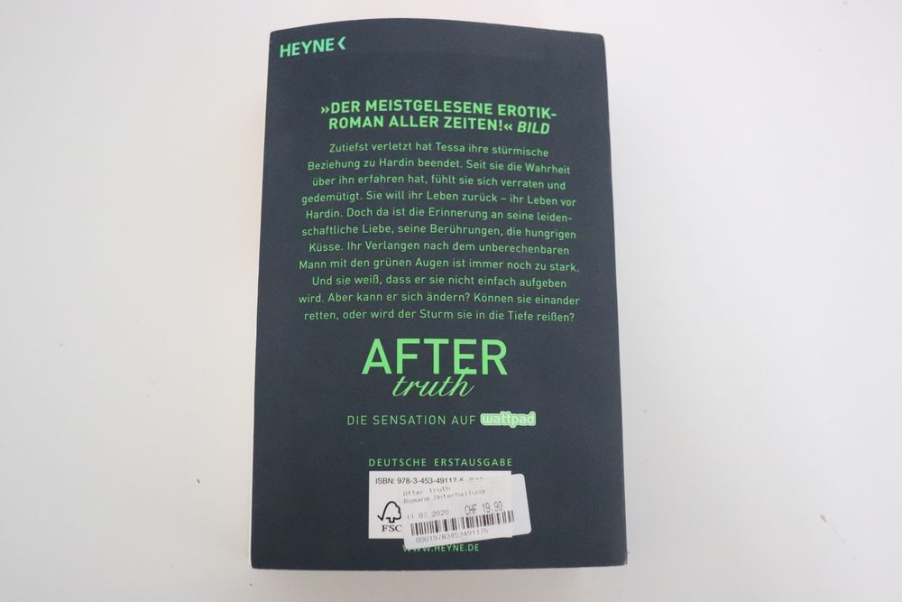 After truth - Anna Todd | Kaufen auf Ricardo