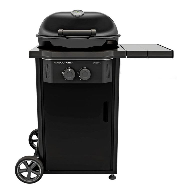 Gasgrill Outdoorchef Davos 570 G PRO 2-Brenner schwarz | Kaufen auf Ricardo