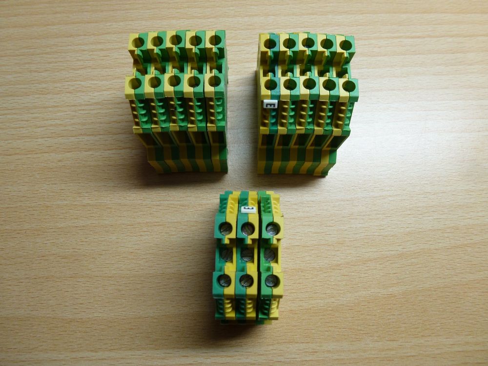 13 Klemmen 4mm2 Erde WK4SL/U (Gebraucht) in Hombrechtikon für CHF 1 ...