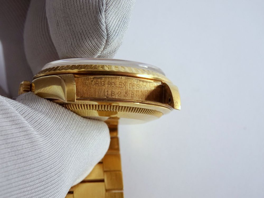 ROLEX DAY-DATE 1991 18K & DIAMANTEN REF. 18238 AUTOMAT (Gebraucht) in Zürich für CHF 22500 – mit ...