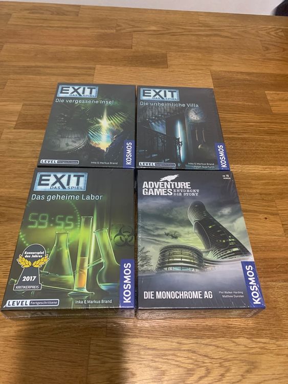Exit Spiele Original verpackt | Kaufen auf Ricardo