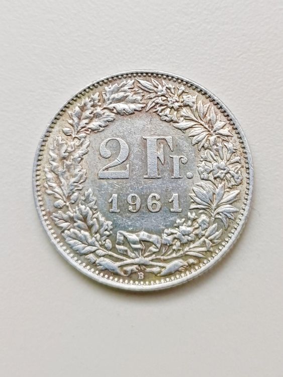 Zwei Fränkler Silber 1961 | Kaufen auf Ricardo