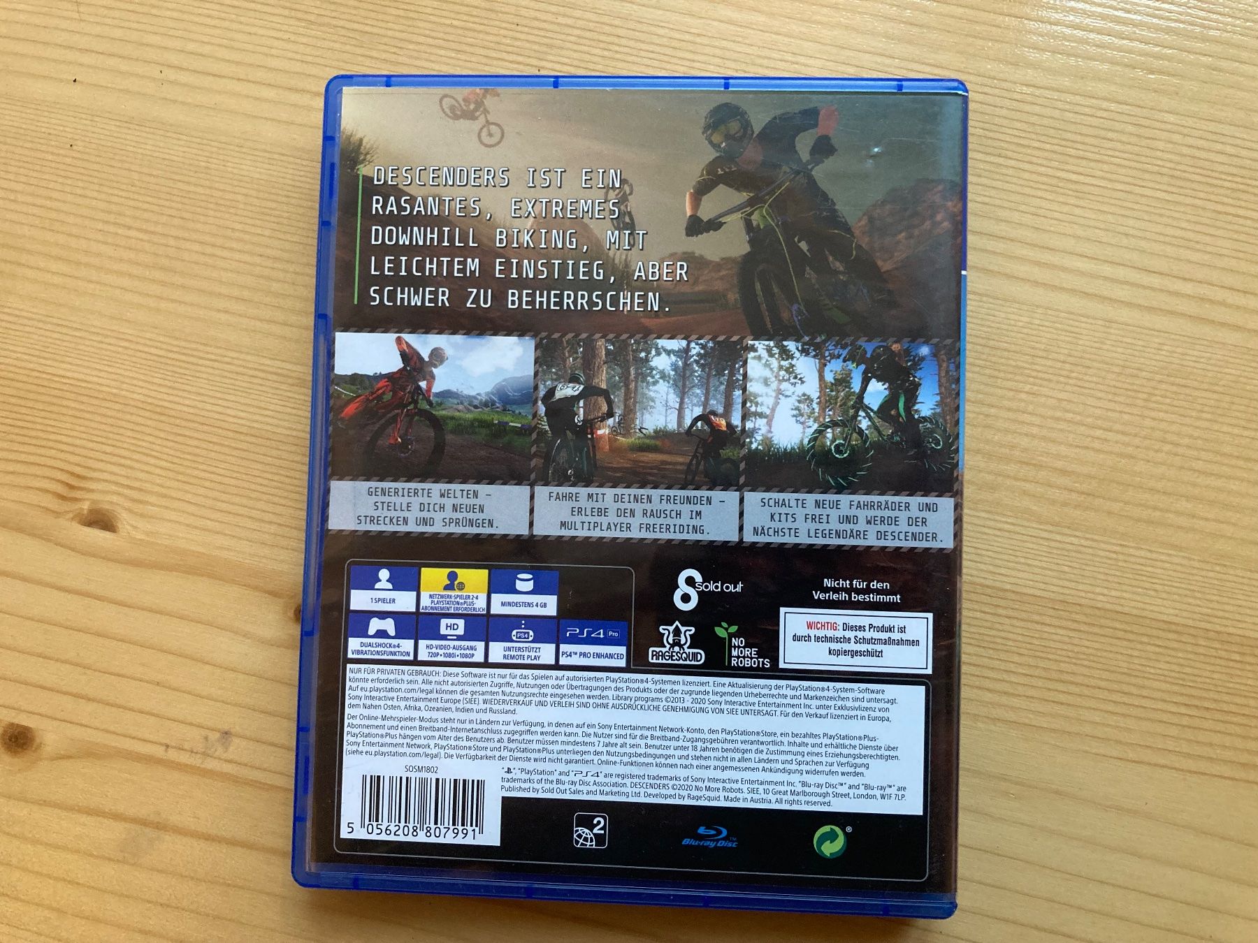 Descenders PS4 Game - Extremes Freeriding, Top Zustand! (Gebraucht) in ...