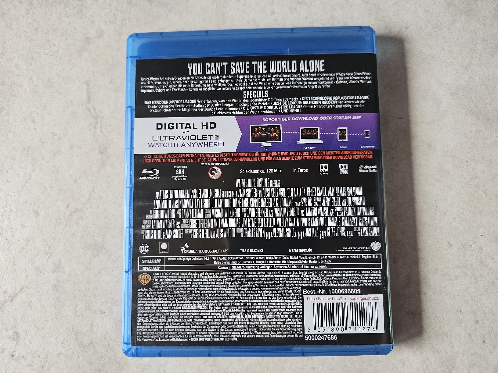 Justice League / Bluray (Gebraucht) in Schneisingen für CHF 1.9 – mit ...